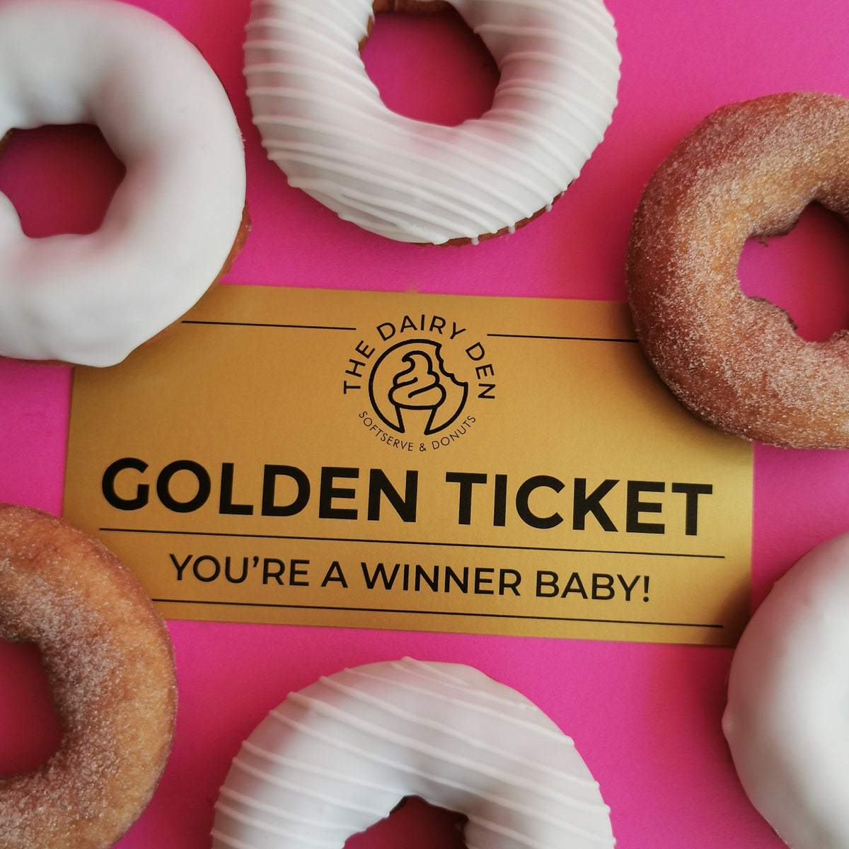 WIN with our GOLDEN TICKETS & Celebrate 6 Years – The Dairy Den